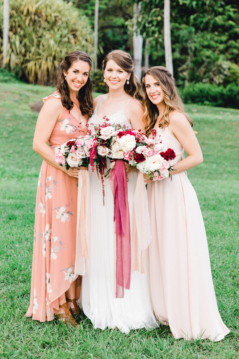 Our Oahu wedding at Paliku Gardens - Laura Watson Photography