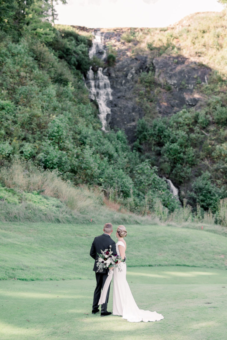 Waterfall Club Wedding in the North Georgia Mountains